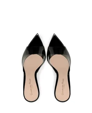 GIANVITO ROSSI Elle 85 Mules - Black