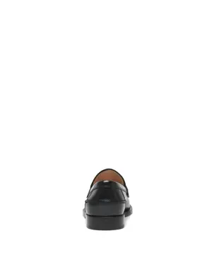 GIANVITO ROSSI Michael Loafers - Black Calf Leather