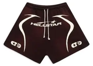 HELLSTAR Warm Up Shorts - Brown