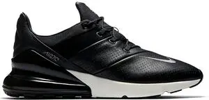 Nike Air Max 270 Metallic Sneakers - Black/light Carbon/sail