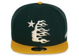HELLSTAR Baseball Fitted Hat - Green
