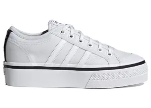 Adidas Adidas Nizza Platform Lo Parley Sneakers Cloud White/cloud White/core Black