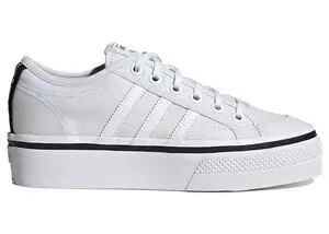 Adidas Nizza Platform Lo Parley Sneakers - Cloud White/core Black