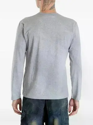 Play Comme Des Garcon Heart-print T-shirt - Grey
