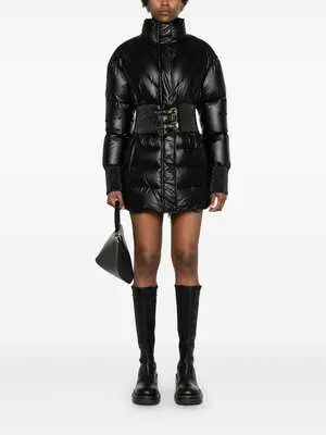 Versace Baroque-buckle Padded Jacket