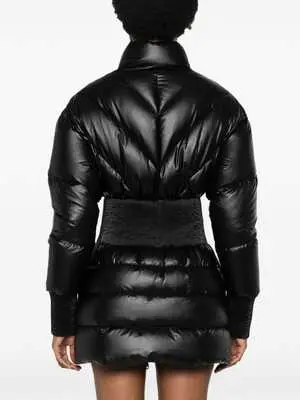Versace Baroque-buckle Padded Jacket