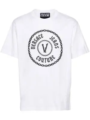 Versace Logo-print Cotton T-shirt