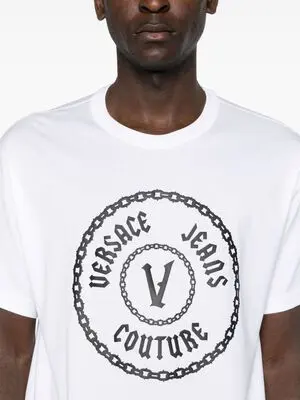 Versace Logo-print Cotton T-shirt