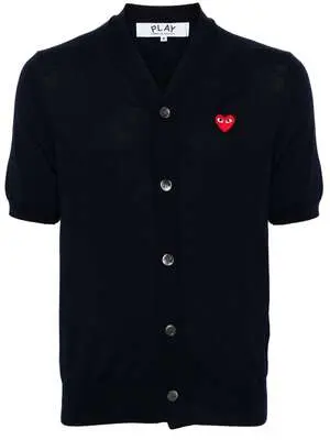 Play Comme Des Garcon Color Blocked Cardigans For Men