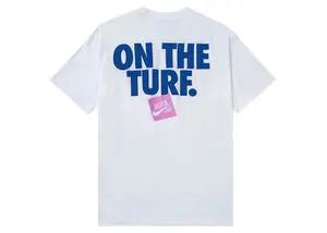 Nike Sb X Born Raised On The Turf Tee Shirt - White/blue