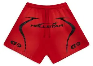 HELLSTAR Warm Up Shorts - Red