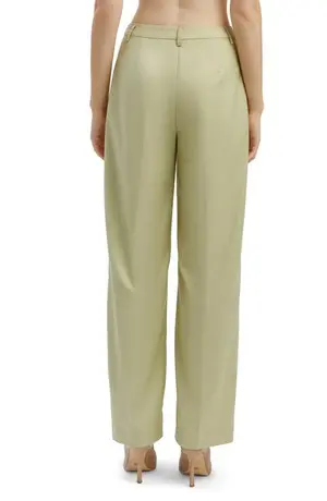 Bardot Callista High-waist Wide-leg Pants