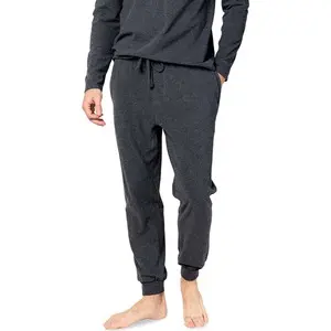 PETITE PLUME Pima Cotton Pajama Joggers - Grey