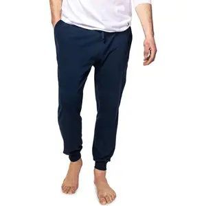 PETITE PLUME Pima Cotton Pants - Navy