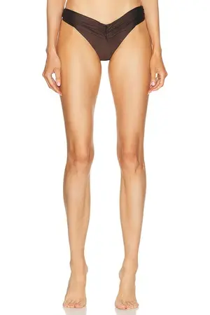 BANANHOT Melody Bikini Bottom Dark Brown