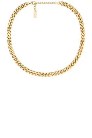 Saint Laurent Court Necklace - Or Laiton