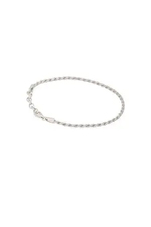 SERGE DENIMES Rope Bracelet In Metallic
