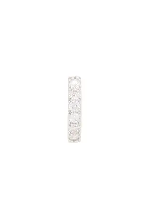 SERGE DENIMES Zirconia Hoop Earring
