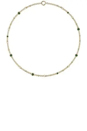 SPINELLI KILCOLLIN Gravity Estrella Emerald Necklace - 18k Yellow Gold & Emerald