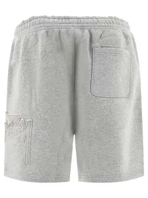 StüSsy Fleece Shorts - Grey | Editorialist