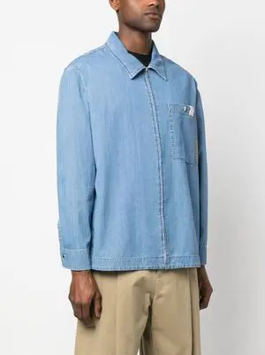 LANVIN Denim Shirt - Clear Blue