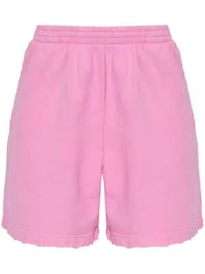 Balenciaga Cotton Shorts - Pink