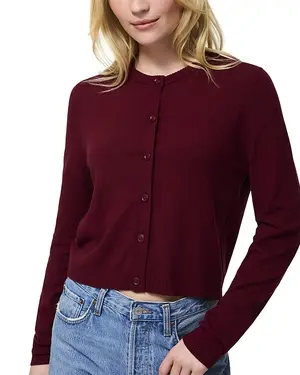 French Connection Cosysoft Fitted Cardigan - Cabernet