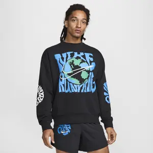 Nike Run Energy Dri-fit Fleece Running Crew