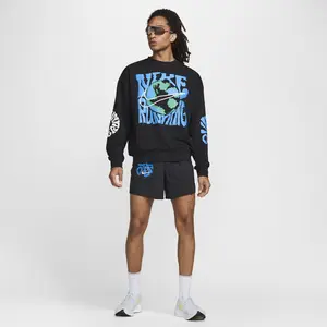 Nike Run Energy Dri-fit Fleece Running Crew