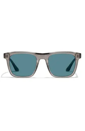 Quay Australia Flip Side Square Sunglasses - Grey/turquoise