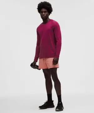 Lululemon Metal Vent Tech Long-sleeve Shirt - Raspberry Rave/raspberry Rave