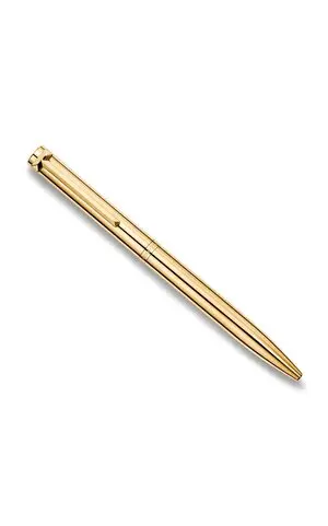 Tiffany & Co. Exclusive T Vermeil Ballpoint Pen - Gold