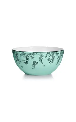 Tiffany & Co. Exclusive Toile Bone China Cereal Bowl - Blue