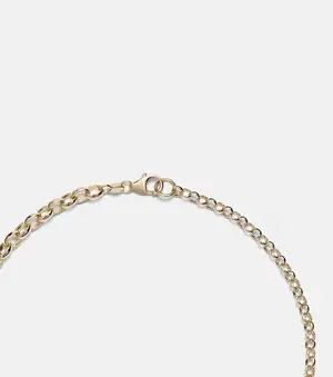 FOUNDRAE Oversized Love Token 18kt Chain Necklace