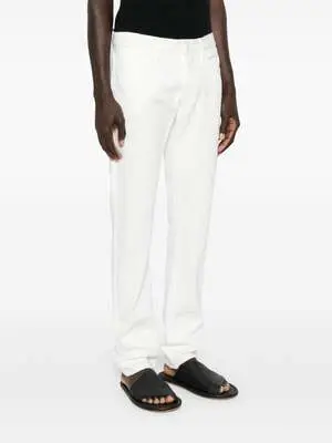 Gabriela Hearst Anthony Mid-rise Jeans - White