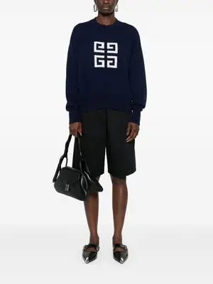 Givenchy 4g Cashmere Jumper - Blue