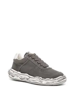 Mihara Yasuhiro Wayne Canvas Sneakers - Grey