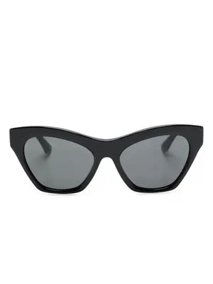 Burberry Logo Cat-eye Sunglasses - Black