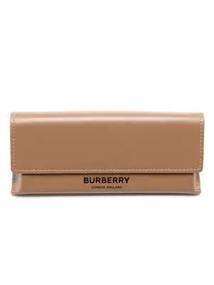 Burberry Logo Cat-eye Sunglasses - Black