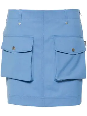 Moschino Cargo Pocket Mini Skirt - Blue