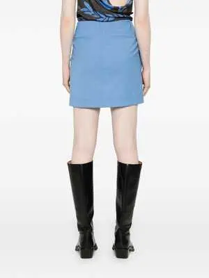 Moschino Cargo Pocket Mini Skirt - Blue