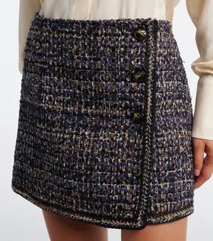 Etro Tweed Miniskirt