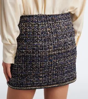 Etro Tweed Miniskirt