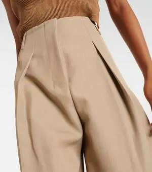 Jacquemus Le Pantalon Ovalo Barrel-leg Trousers