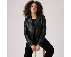LEVI'S Lelou Shrunken Moto Jacket