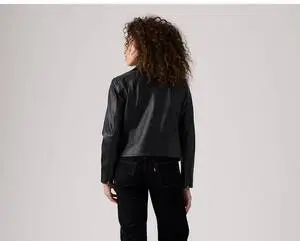 LEVI'S Lelou Shrunken Moto Jacket