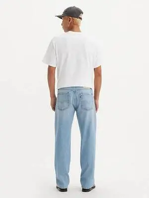 LEVI'S 555 Relaxed Straight Transitional Cotton Jeans