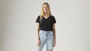 LEVI'S Boxy V-neck T-shirt