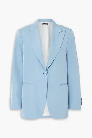 Brioni Silk And Cotton-blend Twill Blazer