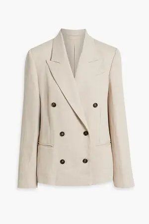 Brunello Cucinelli Double Breasted Blazers For Women